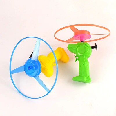 Novelty Toys Funny Spinning Flyer Luminous Flying LED Light