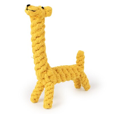 1pc Pet Dog Toys Cartoon Animal Dog Chew Toys Durable Braide