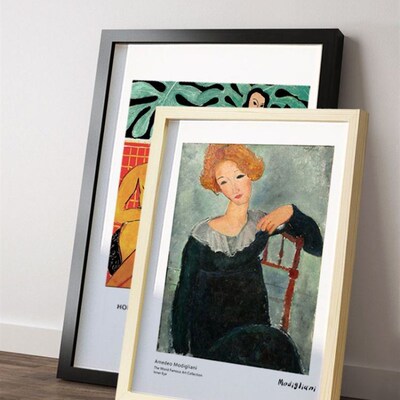 Solid Wood Picture Frame Hanging Wall POSTER Mosaic Frames