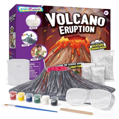 Kids Science Toys DIY Volcano experiment Kit School physics