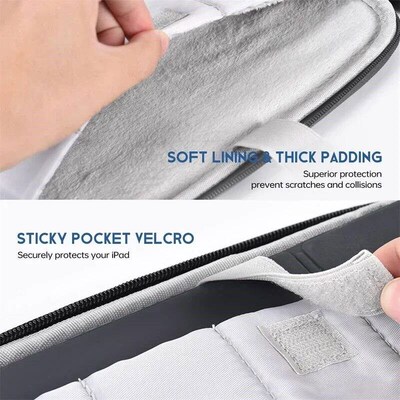 Portable Shockproof Handle Bag Laptop Sleeve Case for Macboo