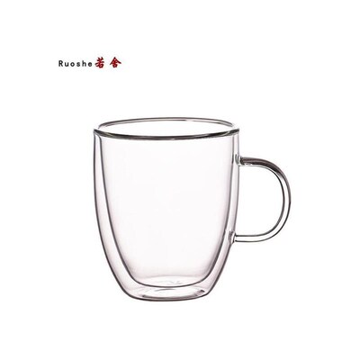 double coffee mugs drinking glass tea cup drinkware milk mug