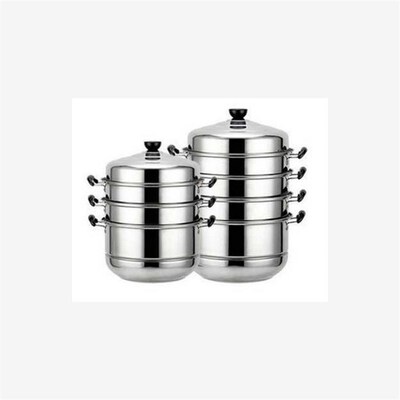 steamer 3 layers 2 stainless steel 4 three or four layer蒸锅