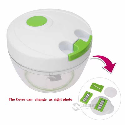 Manual Vegetable Food Chopper Cutter Processor Chopper Garli