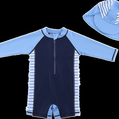 Wishere One-piece Swimsuit  Baby Summer Swimming Suit Printe