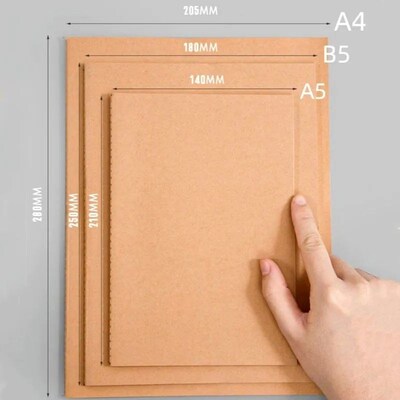 A4/A5/B5 Sketchbook Diary Notebook Blank Grid Line Notepad D