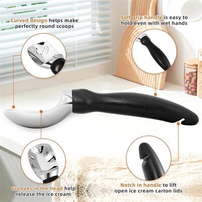 Ice Cream Scoop Heavy Duty Stainless Steel  Scooper
