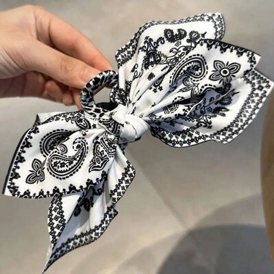 1pc new double-sided cashew flower love grabbing clip butter