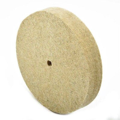 6 Inch WoolFelt Polishing Buffing Wheel Jade Metal Mirror