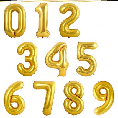 40 inch Letter A to Z Alphabet Foil Balloons Letter Birthday