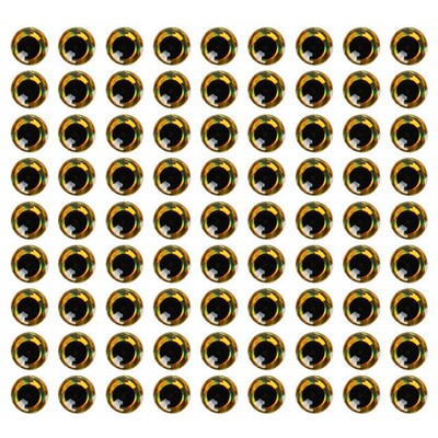 100pcs/lot Fishing Lure Eyes Holographic 3D 3mm 4mm 5mm 6mm