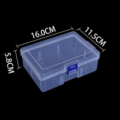 12PCS 55 Small Square Box Organizer Set Detachable Transpare