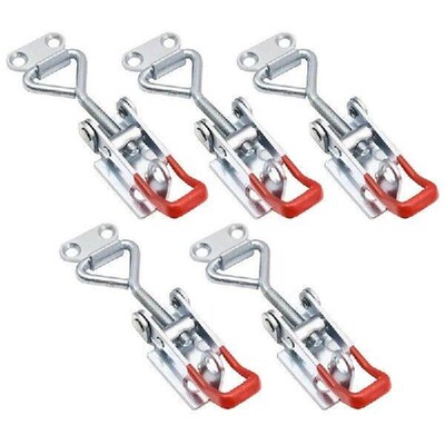 5Pcs Toggle Latches Clamp Stainless Steel Pull Hasp Latches