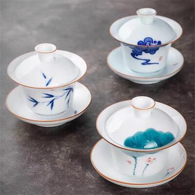 Porcelain Tea Cups ChaZhan Teacup Ceramic Single Cup
