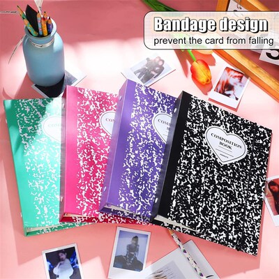 Kpop Photocard Binder A5 Album 6 Ring Card Protectors holder