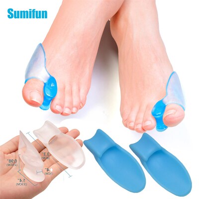 4Types Big Toe Spreader Foot Pain Relief Corrector Silicone