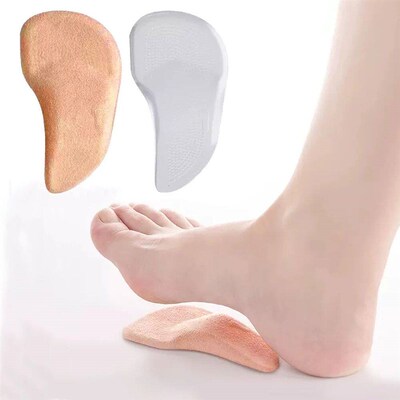 Silicone Gel Orthopedic Insoles for Shoes Women Flat Feet Ar