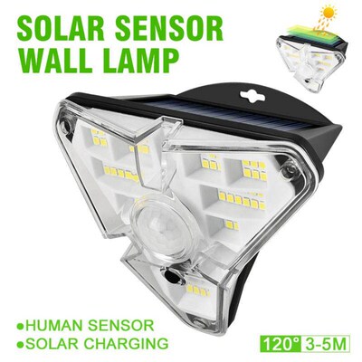 LED Solar Light 68SMD Outdoor Waterproof Solar Wall Lamp wit