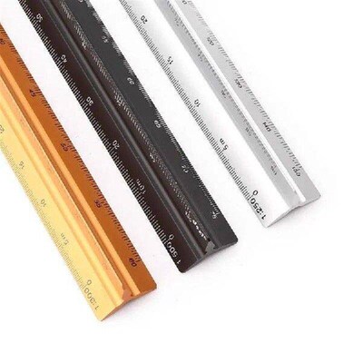 LXAF Scale Ruler Students Stationery 30cm Engineer