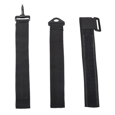 Golf beginner leg correction with footstep strap to correct