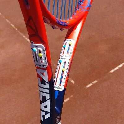 跨境新品 Tennis Score Keeper Scoring Right 网球计分器配件