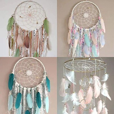 1-Pack Metal Wreath Frame Wire Ring Wreath Hoop Holder DIY M