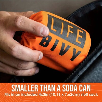 Emergency survival Sleeping bag Warm Bivy - Used as emergenc