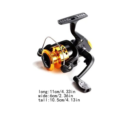 Fishing Spinning Reel Foldable Gear Ratio 5 1 1 Lake River S