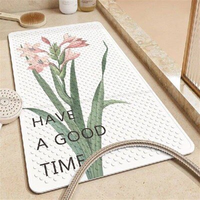 Modern Simple Floormat Bathroom PVC Anti-Slip Mat Home
