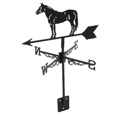 Horse Weather Vane for Roof Ground Weathervane Outdoor