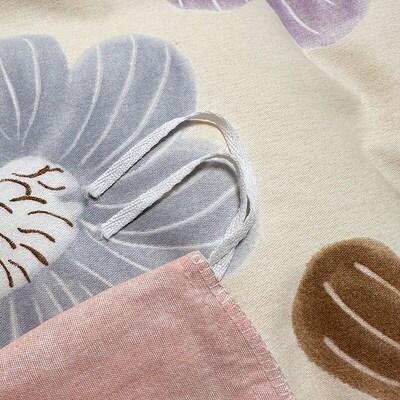 Thickened tton Sanding Single Quilt ver Simple Printed Singl