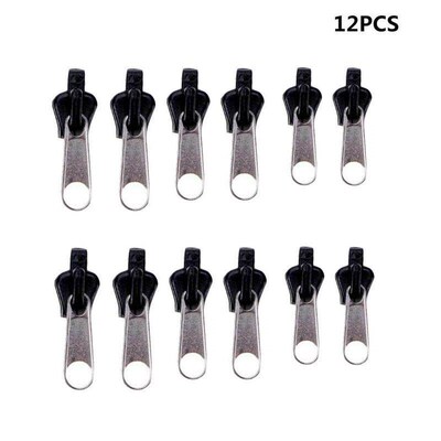 12/6Pcs 3 Sizes Universal Instant Fix Zipper Repair Kit Repl