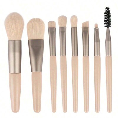 8Pcs Makeup Brush Set Makeup Concealer Brush Blush Loose