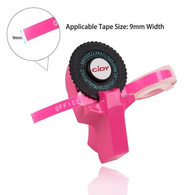 CIDY Mini Portable Printer DIY Handhold Typewriter Label Mak