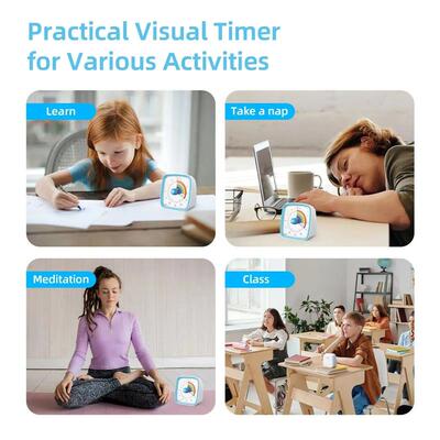Childrens Night Light Visible Learning Timer, 60-minute Cou