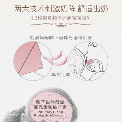 Breast Pump Bilateral Milk Pump Baby Bottle Postnatal Suppli
