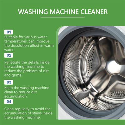JUE FISH Washing Machine Cleaner Tablets - Cleans and Remove
