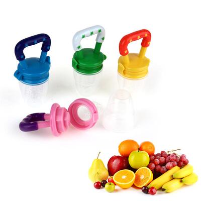 1PC Baby Teether Nipple Fruit Food Silicona Silicone Teether