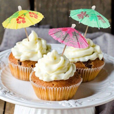 80 Pcs Cocktail Sign Paper Drink Picks Drinks Umbrellas