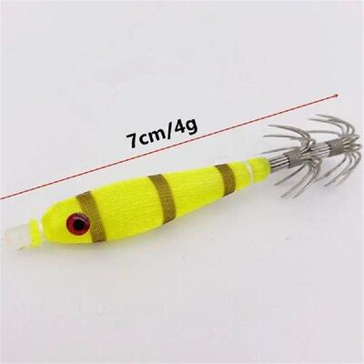 2Pcs Luminous Squid Hook Bait Bazooka Shrimp Blowing Tube