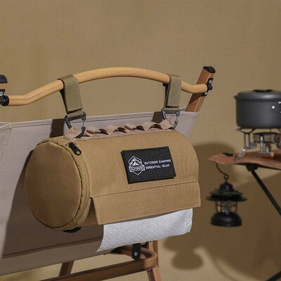 Outdoor Tissue Case Portable Roll Paper Storage Holder Polye
