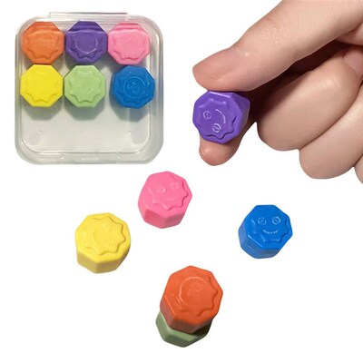 6/12pcs Korean Game Stone Catching Toy Gong Gi Game Korean G