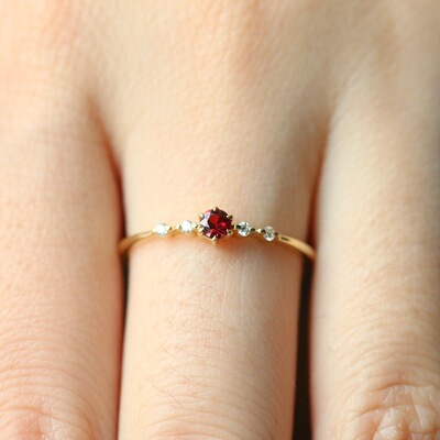 Ring womens fashion engagement tail ring strip ring plated