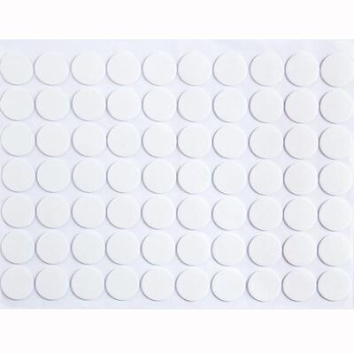 Transparent and Traceless Double-Sided Adhesive Round Dots,