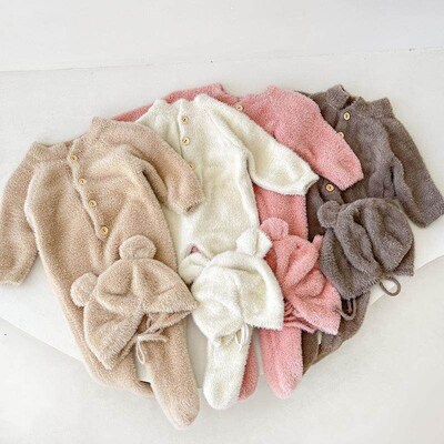 0-3lT NeSJEwborn Kid Baby Bos Girs Witer Cnlothes Warm Baby