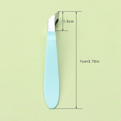 Small Nail Cuticle Scissors Tweezers Mini Clipper Cutter Tri