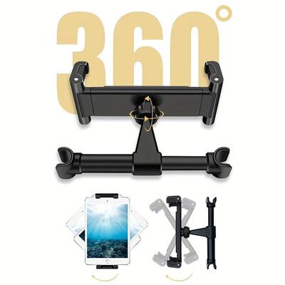 Universal Car Tablet Holder Back Seat Headrest Mount For iPa