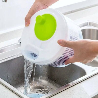 Salad mixer, lettuce washer, dryer, drainer, strainer for wa