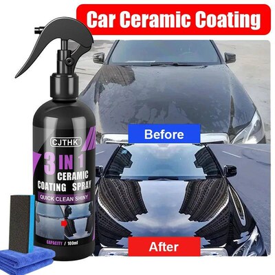 Car Ceramc Nano Coatng Lqud Coatn Nano Crystal Hydrophobc La