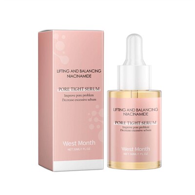 WEST MONTH Niacinamide Pore Essence for Hydration, Moisturiz